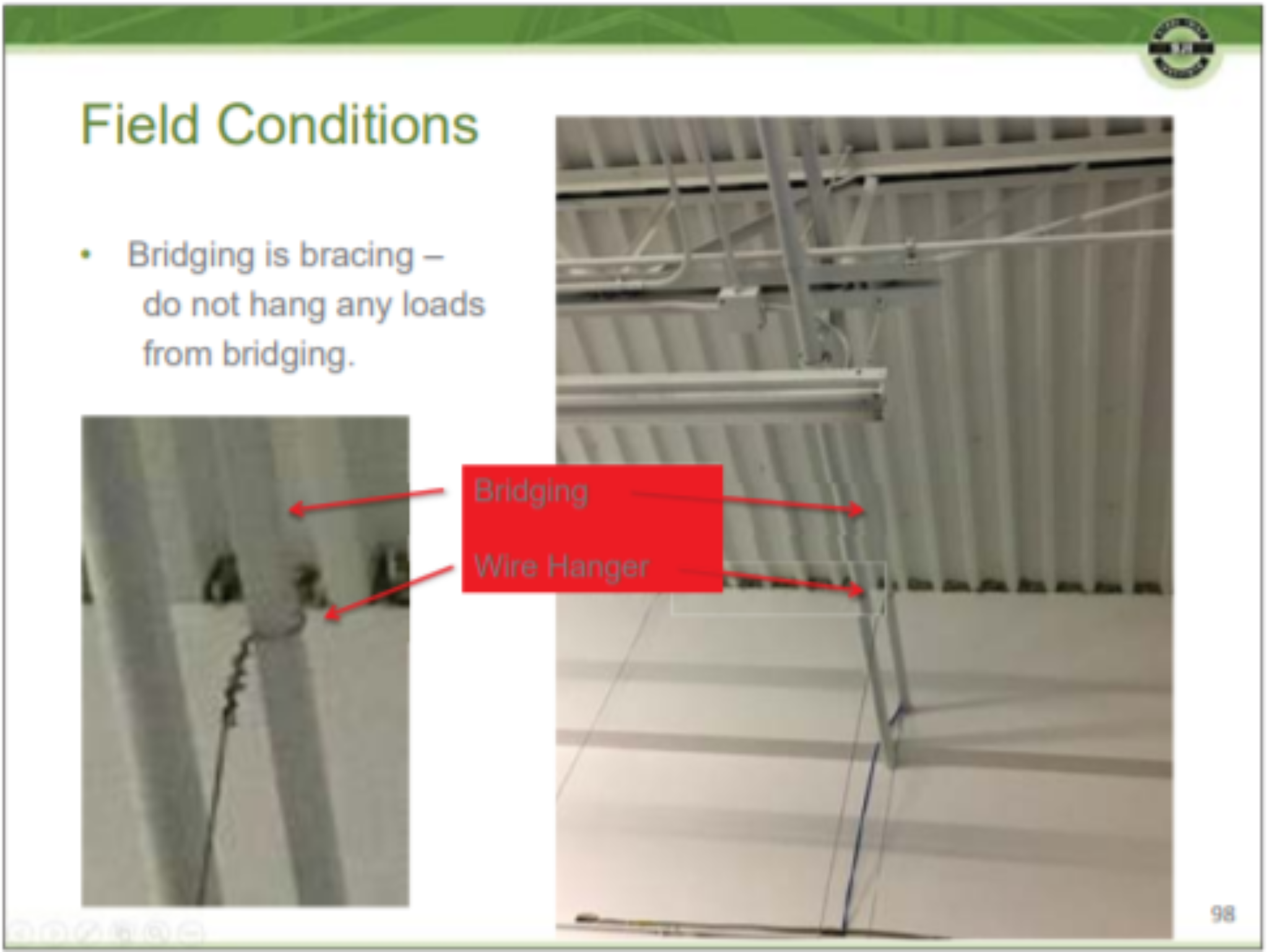 Steel Joist Bridging FAQs Answered – Continuing Education, PDH for ...